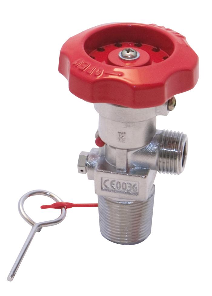 CO2 Valve 27,8x14 (25E) Inlet Thread